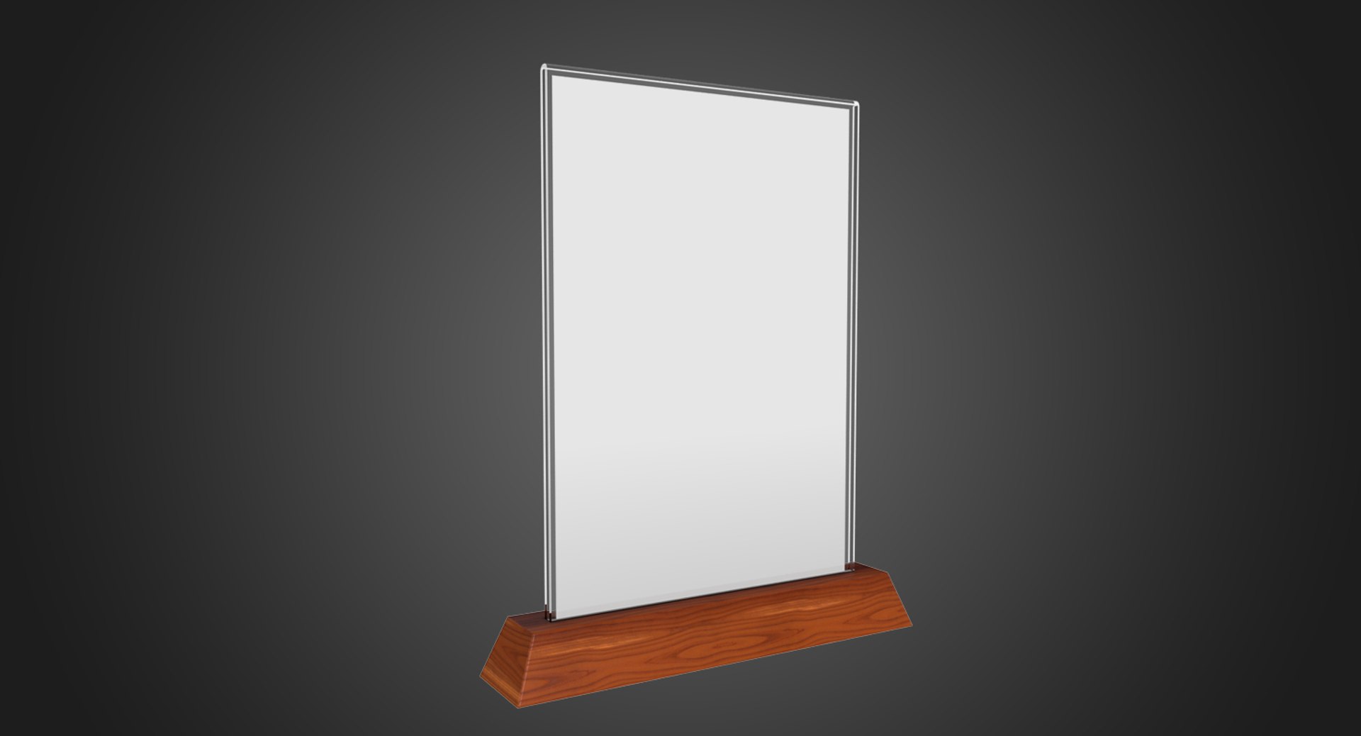 Wooden Holder 3D Model - TurboSquid 1230272