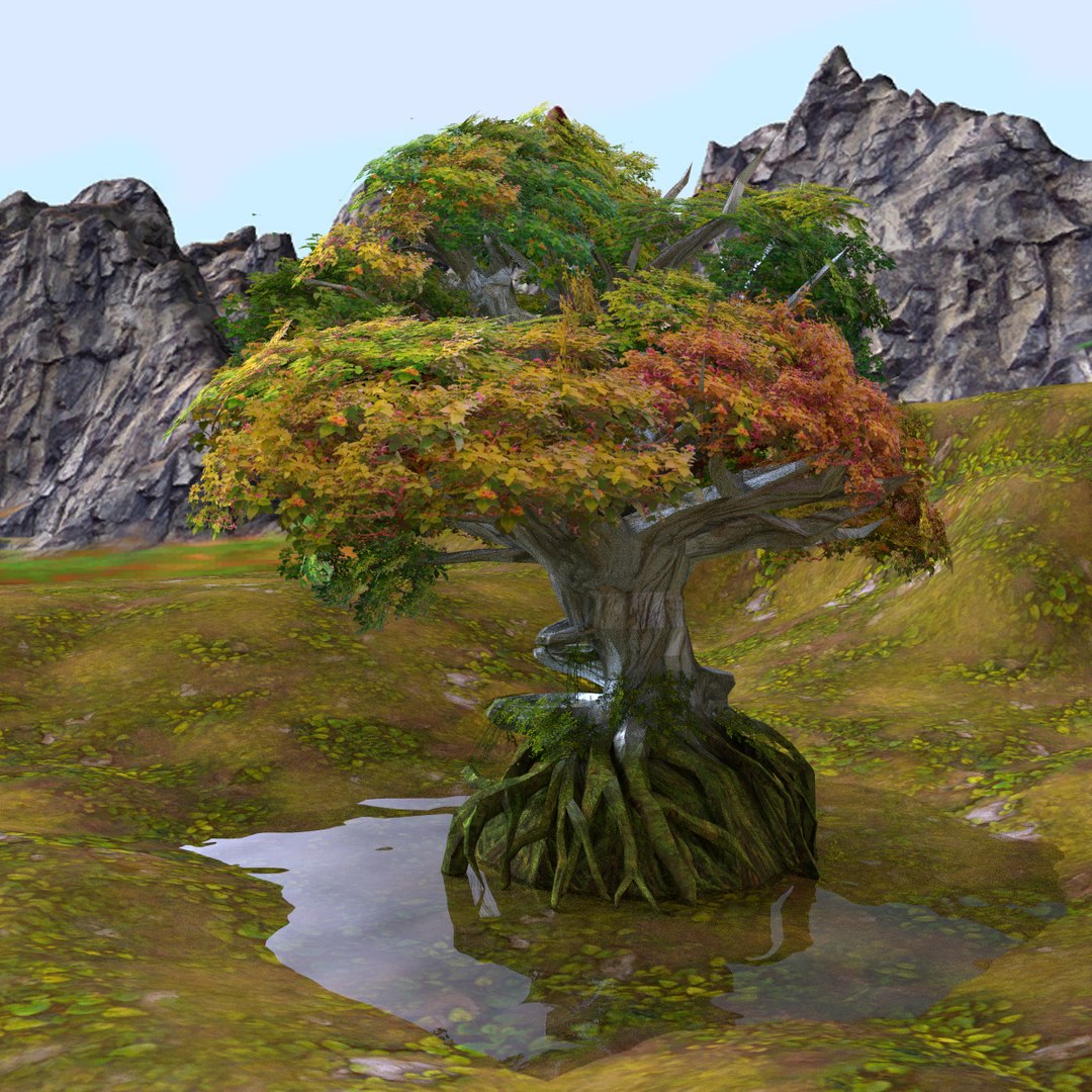 Fantasy Tree 3ds