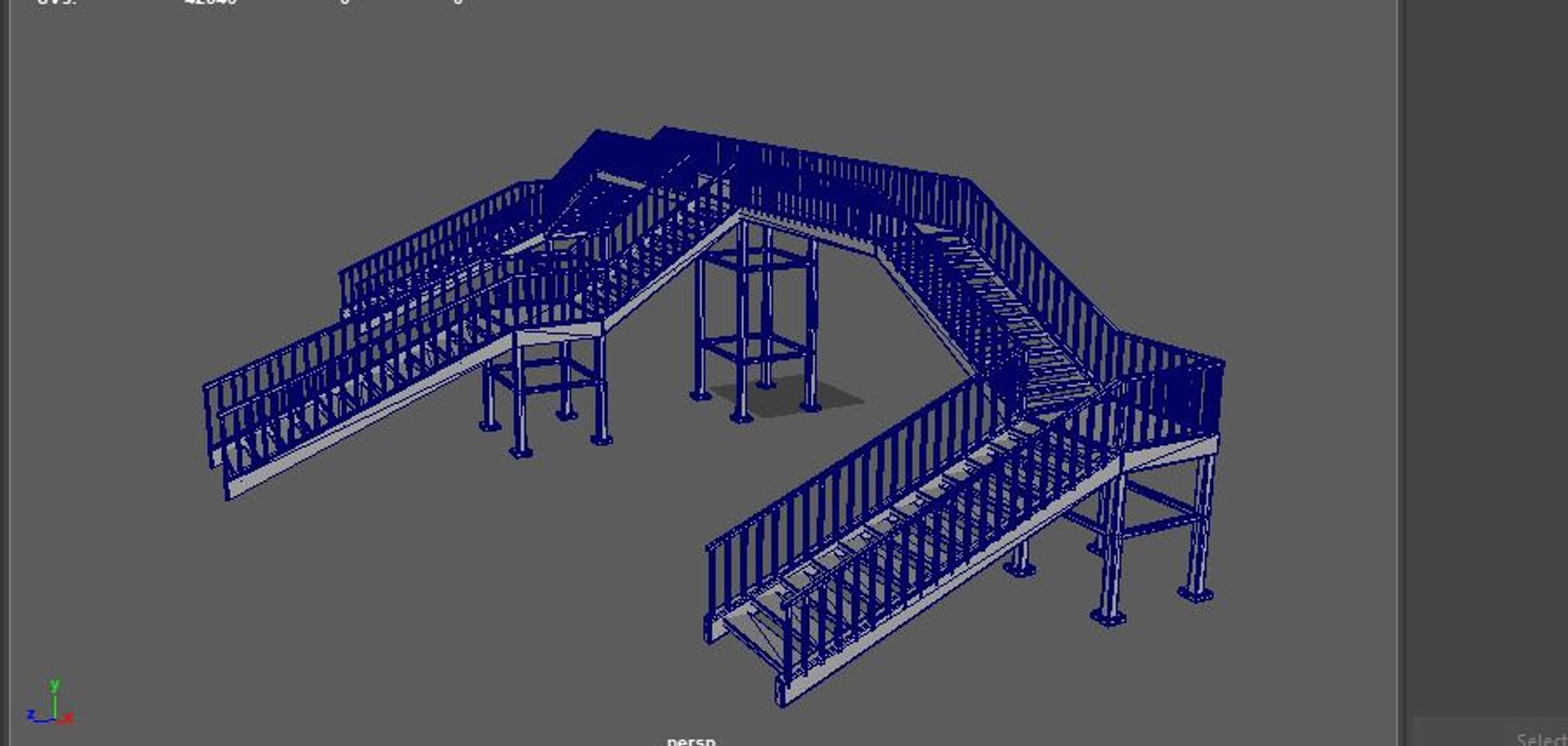 Footbridge 3D Model Model - TurboSquid 2333162