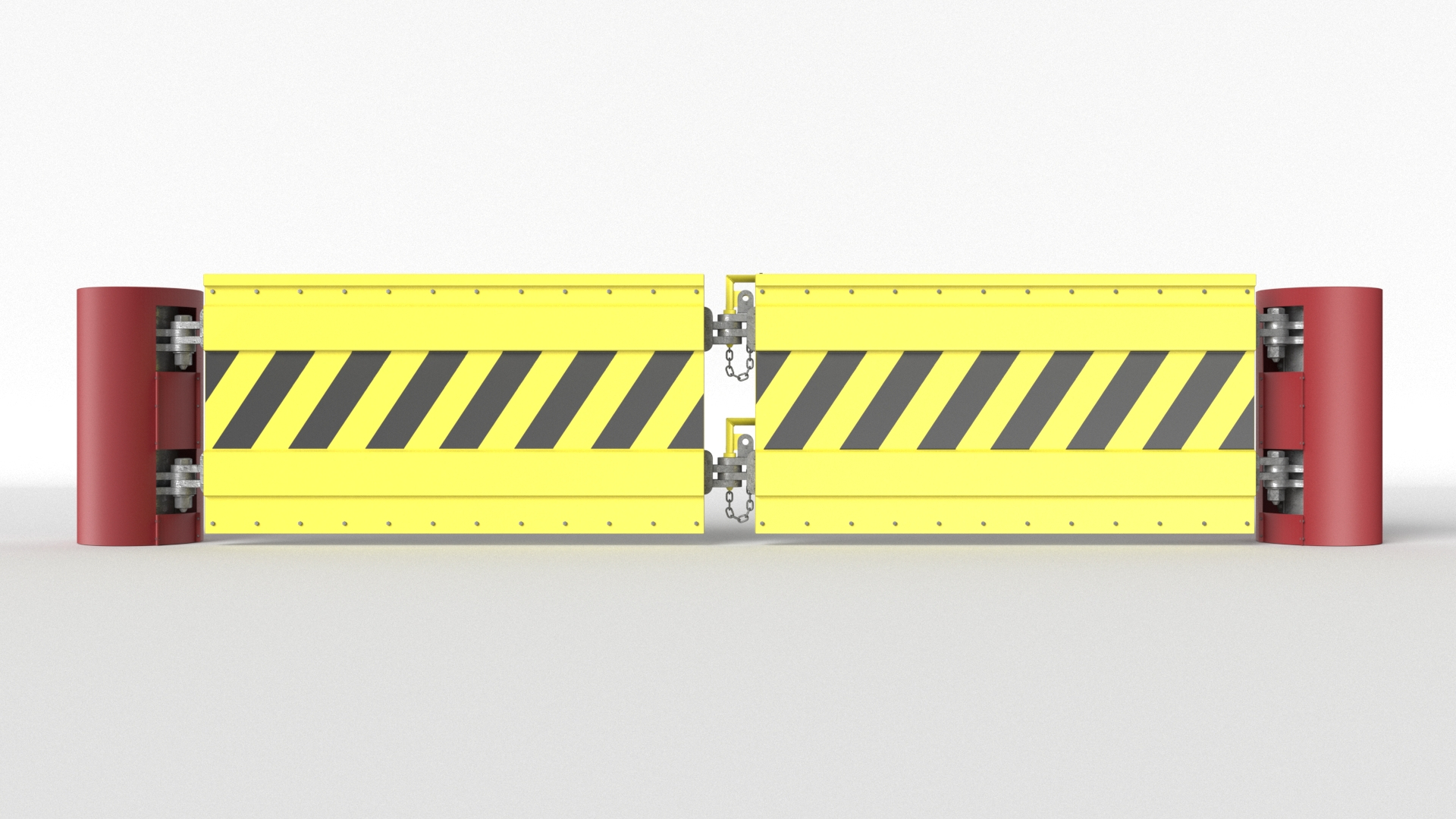 3D Crash Resistant Gates - TurboSquid 1976500