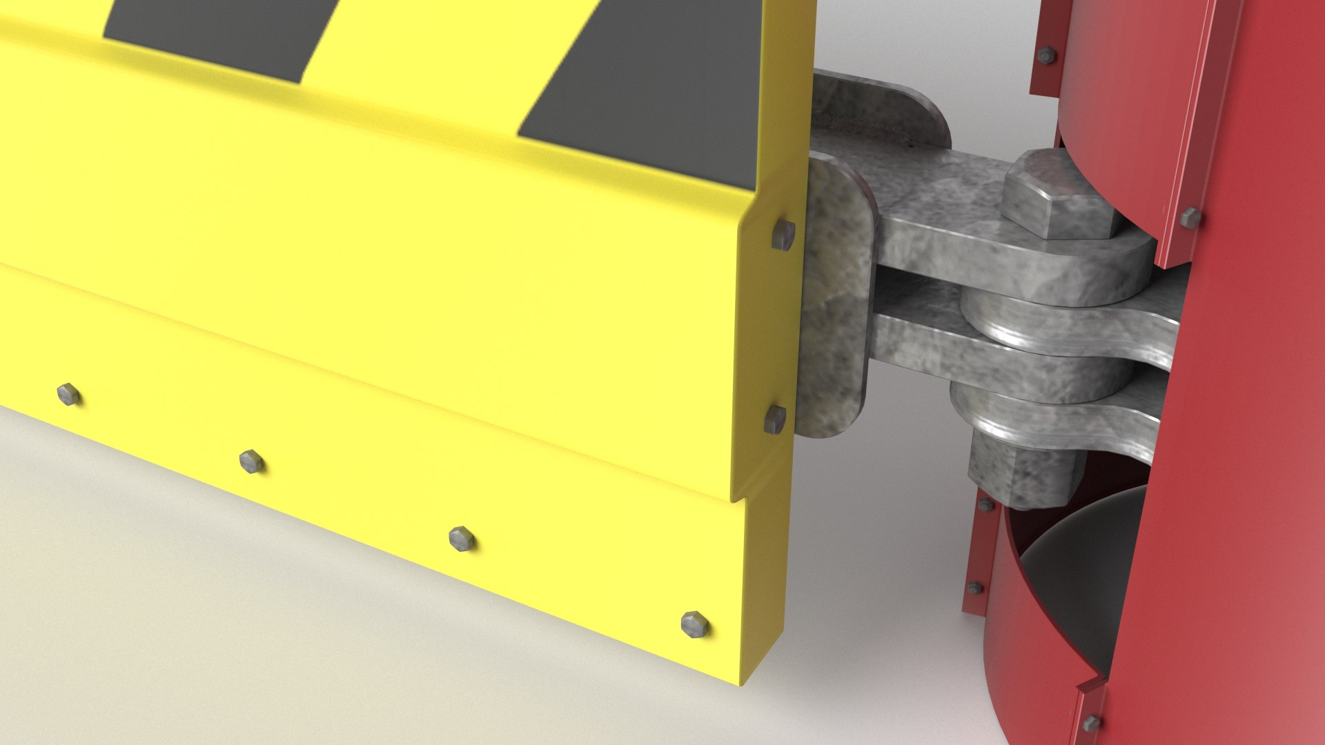 3D Crash Resistant Gates - TurboSquid 1976500