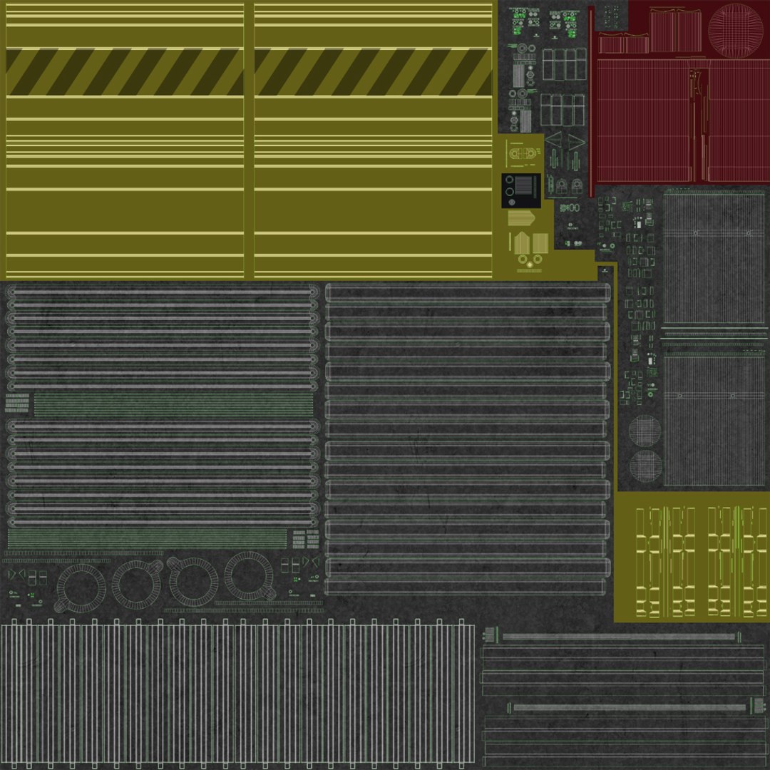 3D Crash Resistant Gates - TurboSquid 1976500