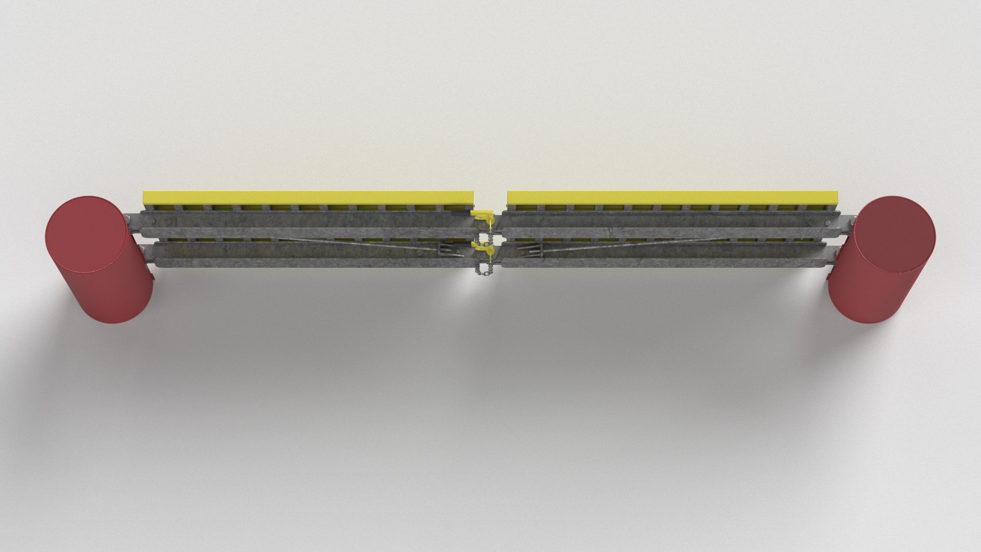 3D Crash Resistant Gates - TurboSquid 1976500