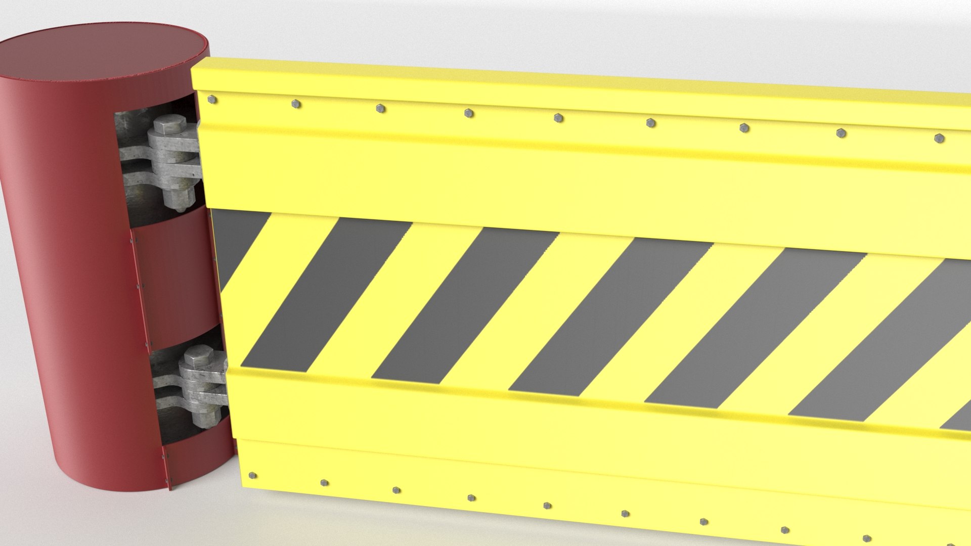 3D Crash Resistant Gates - TurboSquid 1976500