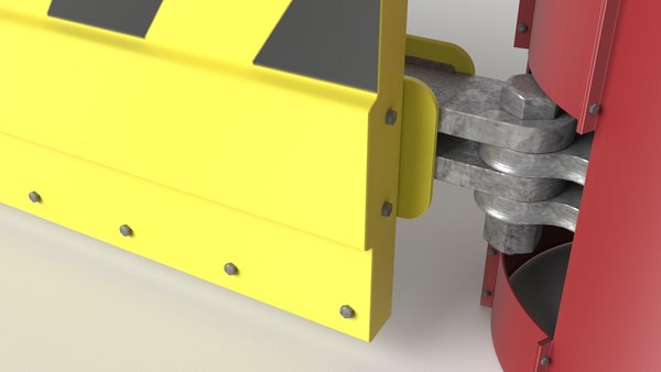 3D Crash Resistant Gates - TurboSquid 1976500