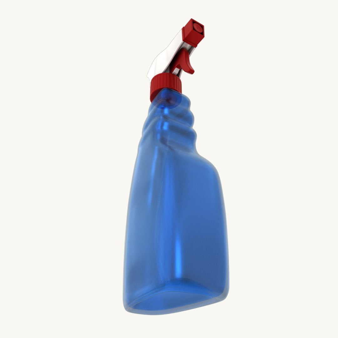 3D Spray Bottle Model - TurboSquid 1313142