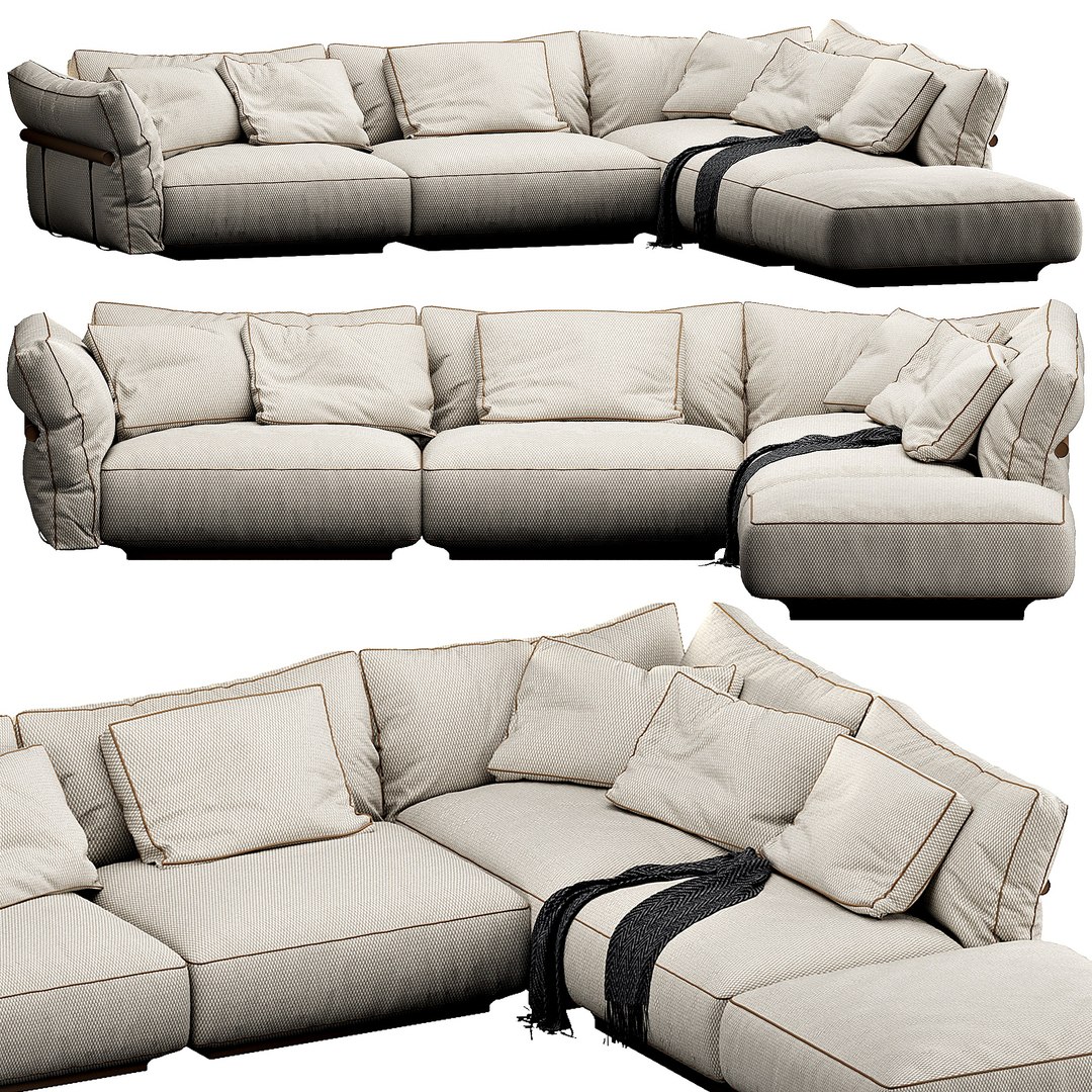 3D Model Flexform Camelot - TurboSquid 2275965
