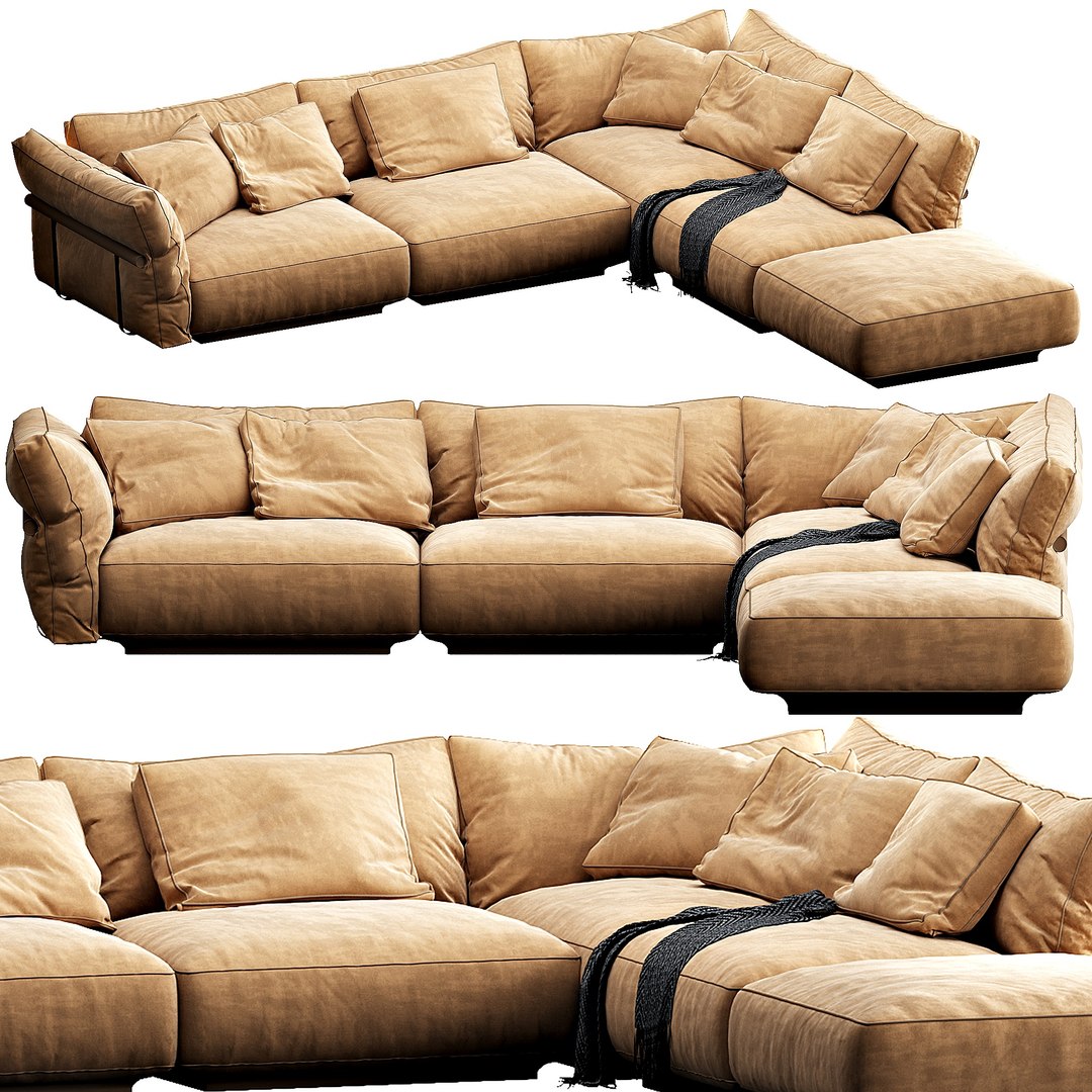 3D Model Flexform Camelot - TurboSquid 2275965