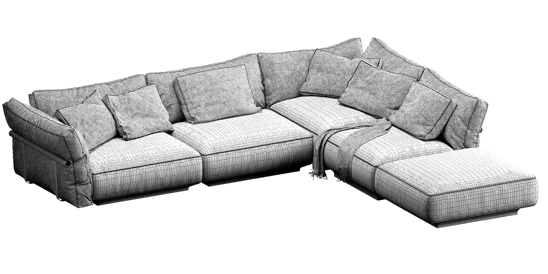 3D Model Flexform Camelot - TurboSquid 2275965