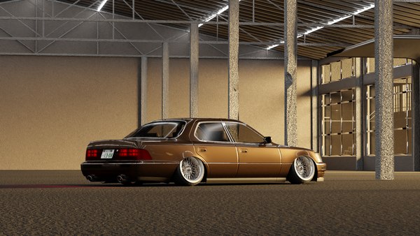 modelo 3d Lexus LS400 en posición - TurboSquid 1514907