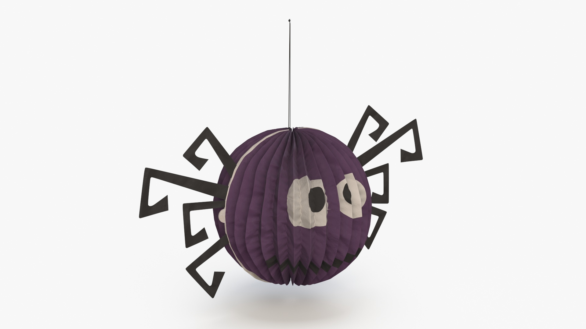 3D Halloween Spider Paper Decorations - TurboSquid 2276347