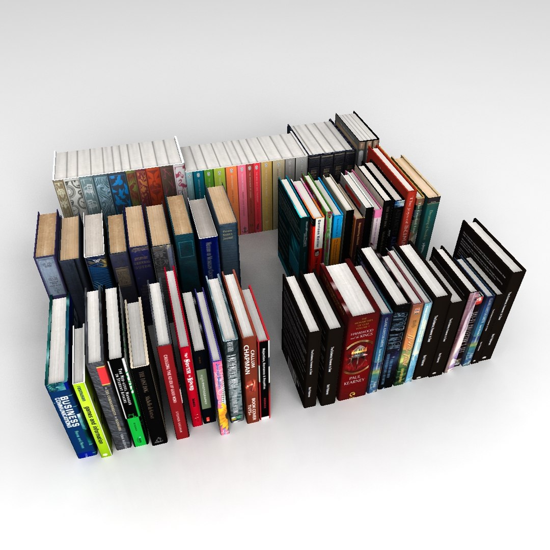 Set Books Obj