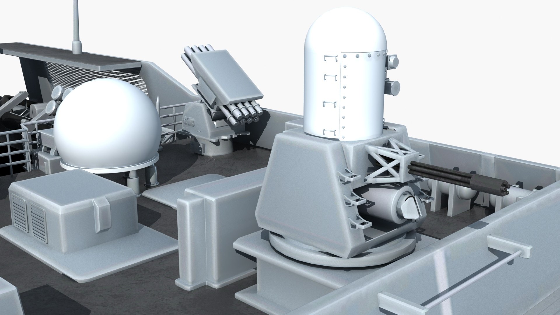 Daegu-Class Frigate Model - TurboSquid 2342482