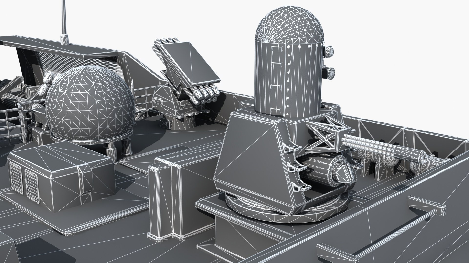 Daegu-Class Frigate Model - TurboSquid 2342482