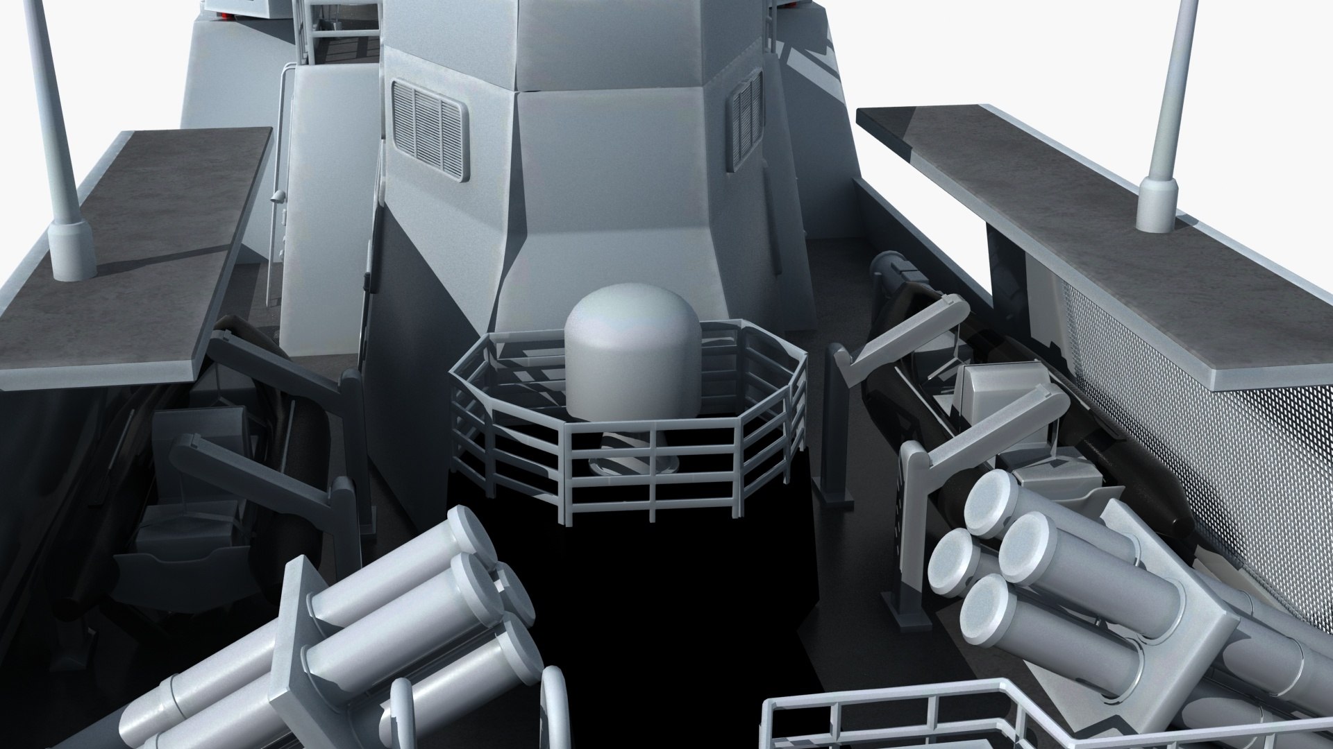 Daegu-Class Frigate Model - TurboSquid 2342482