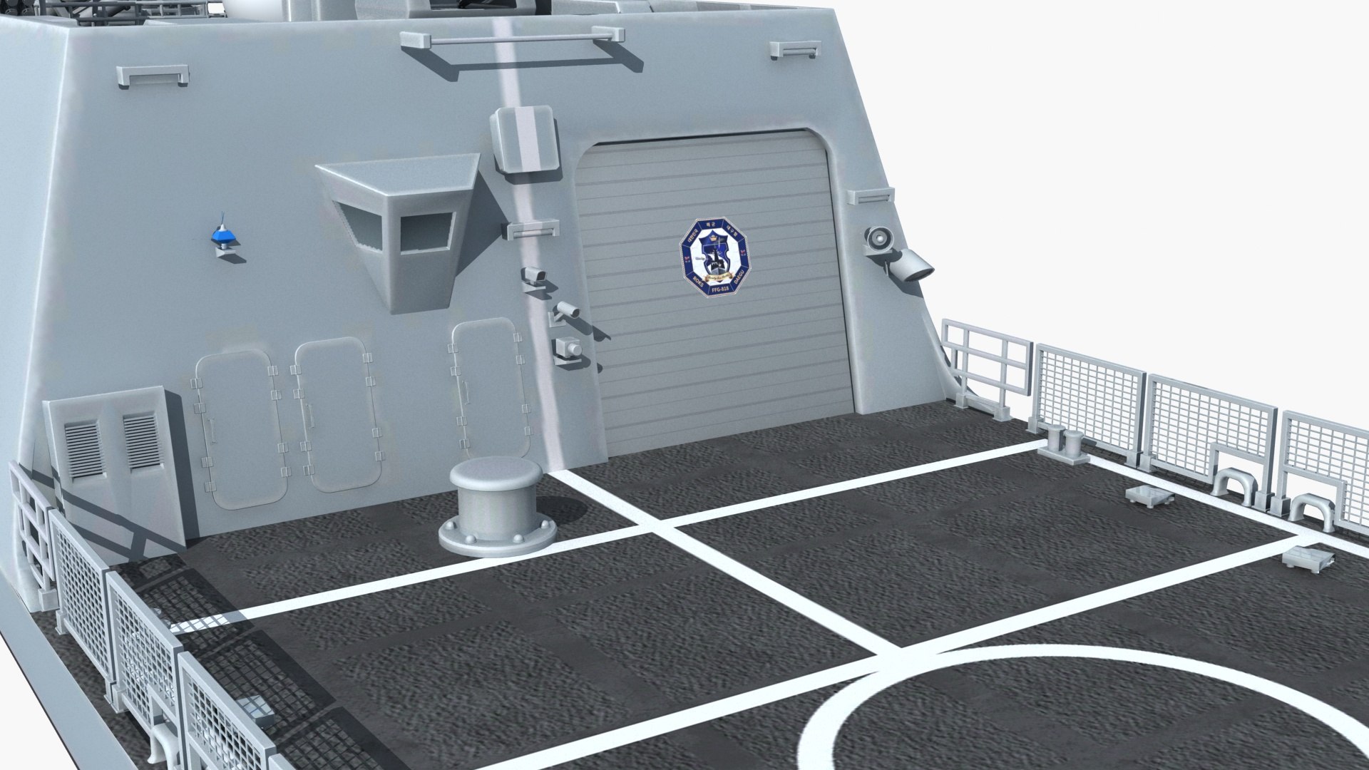 Daegu-Class Frigate Model - TurboSquid 2342482