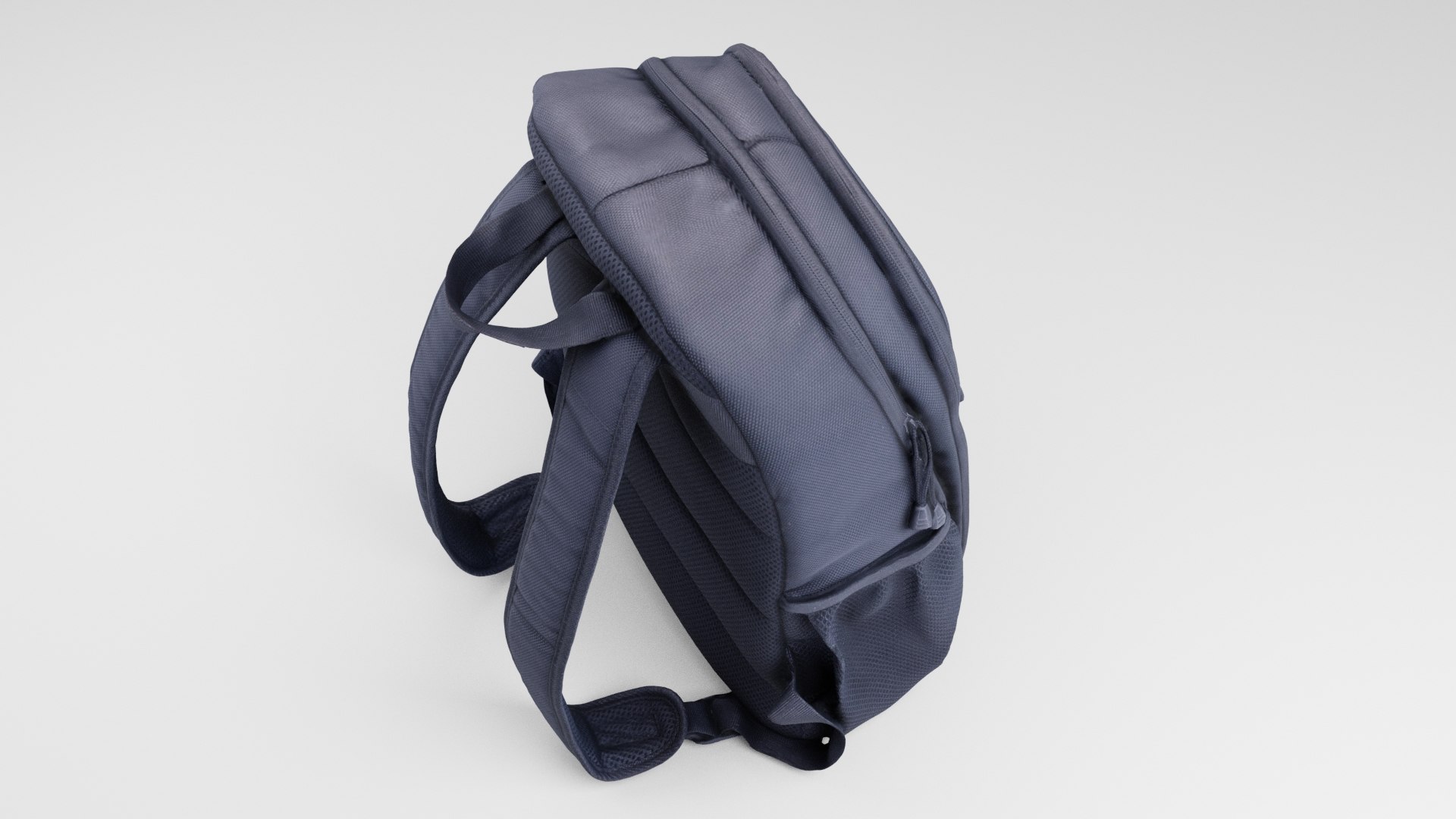 3D Black urban backpack for gear and personal things bag luggage ...