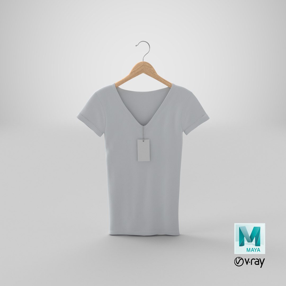 Female neck hanging hanger model - TurboSquid 1194652