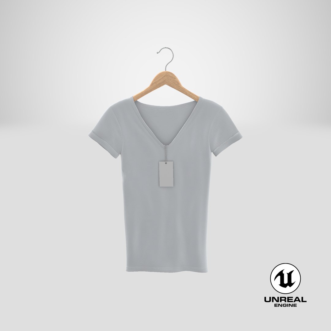 Female Neck Hanging Hanger Model - TurboSquid 1194652