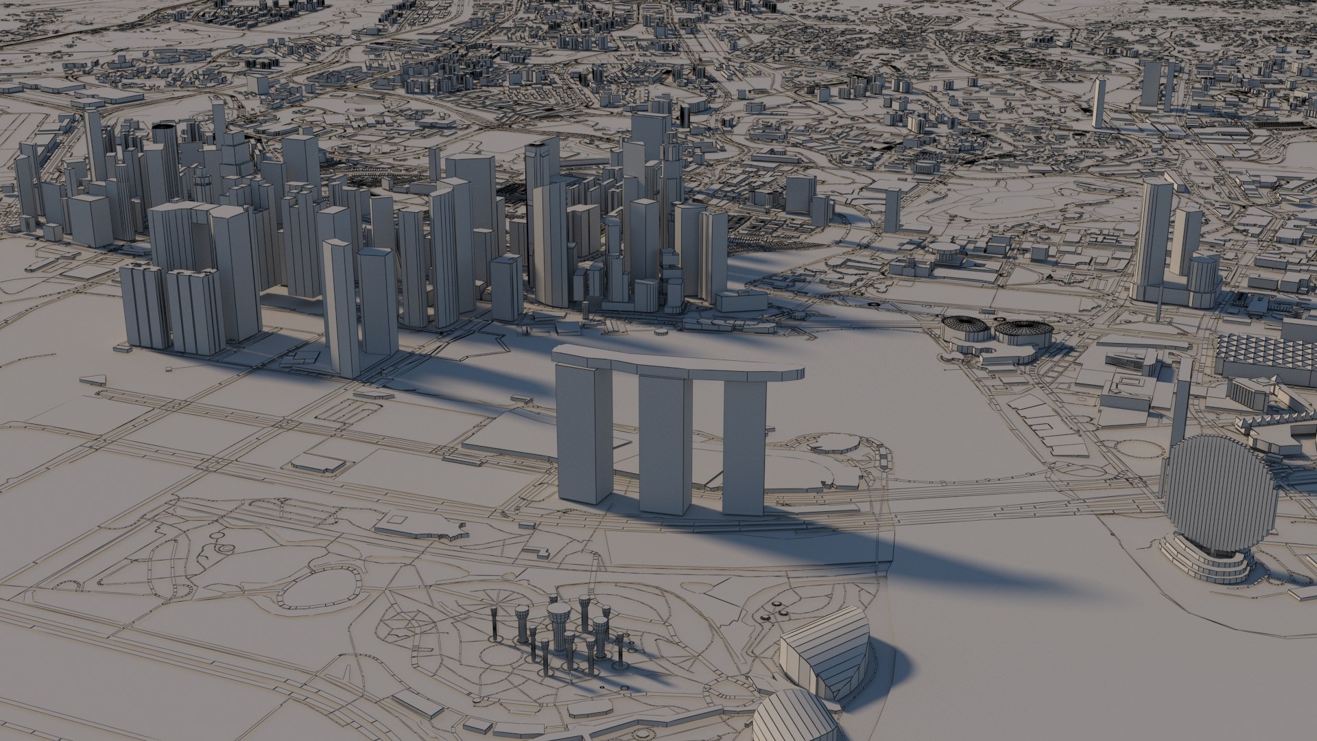 Singapore 3D Model - TurboSquid 1849800