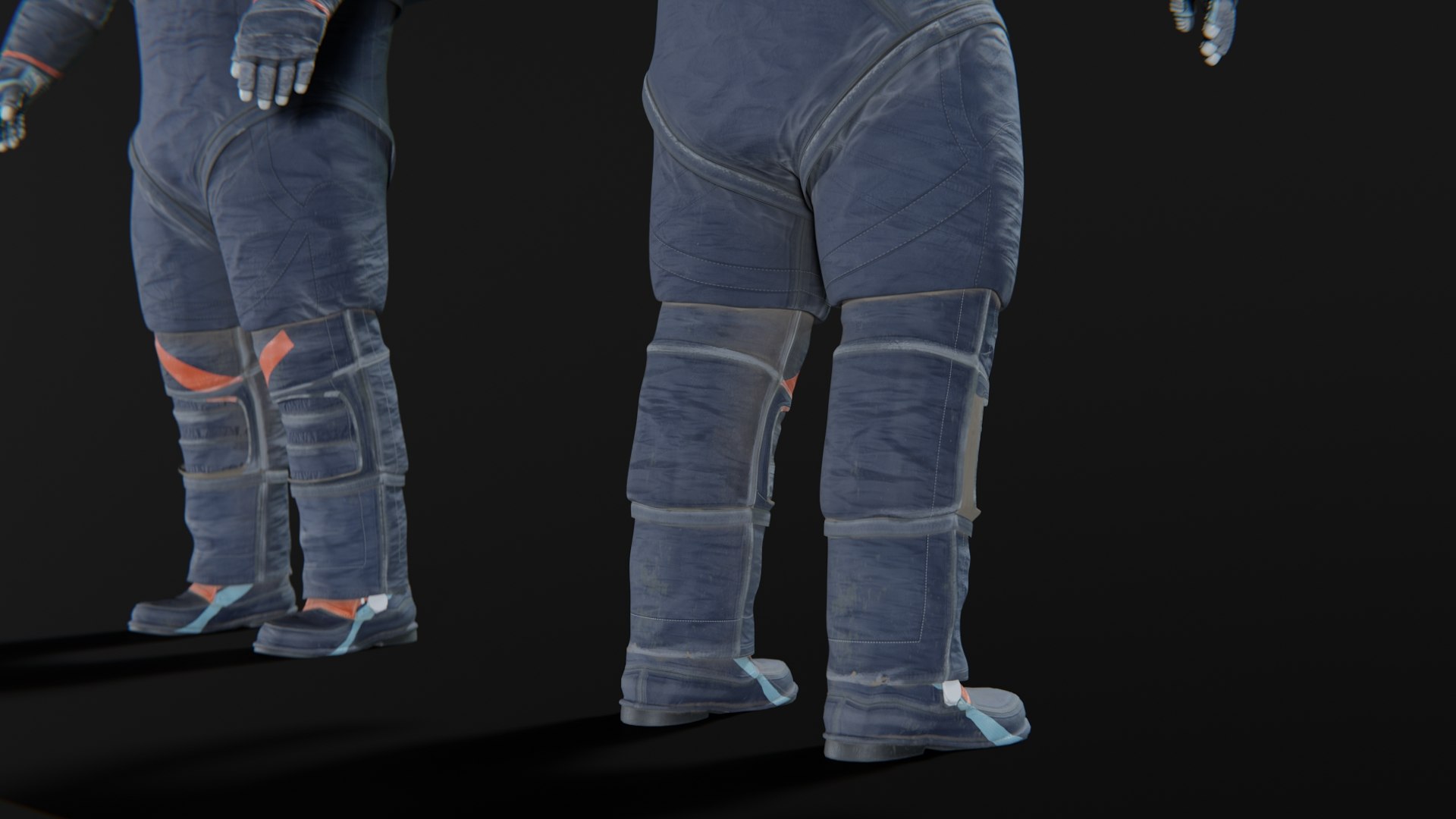 NASA AXEMU Spacesuit Rigged model - TurboSquid 2047292