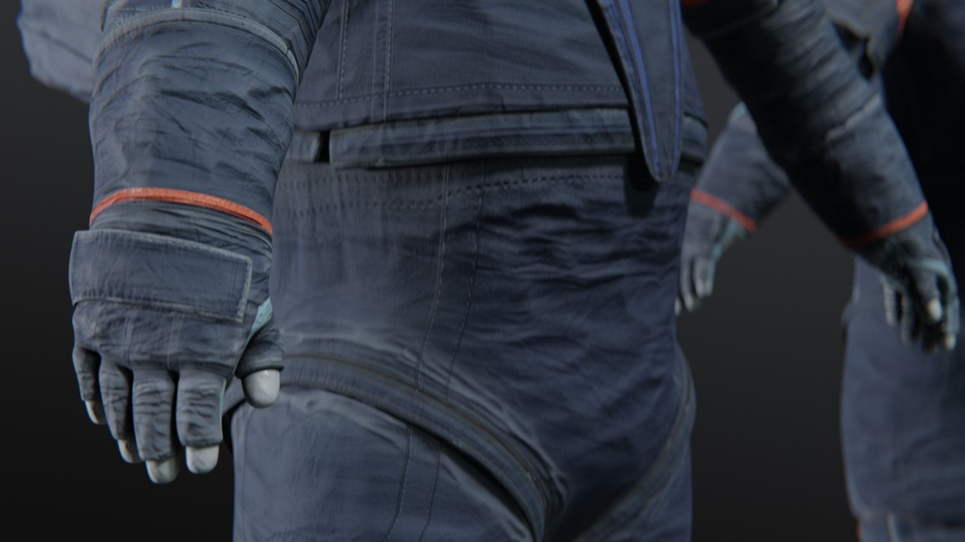 NASA AXEMU Spacesuit Rigged model - TurboSquid 2047292