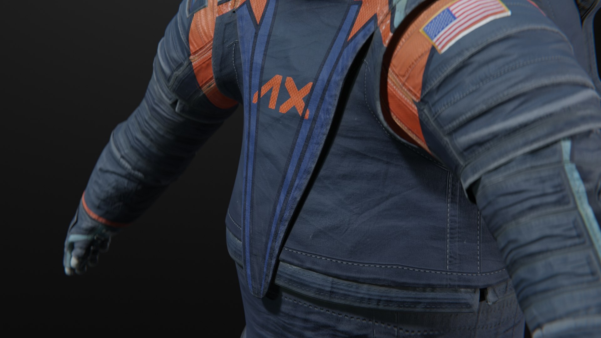 NASA AXEMU Spacesuit Rigged model - TurboSquid 2047292