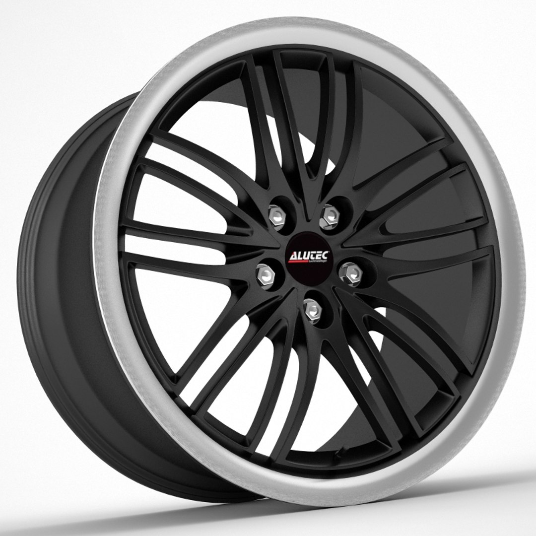 3ds Max Alutec Wheel Rims