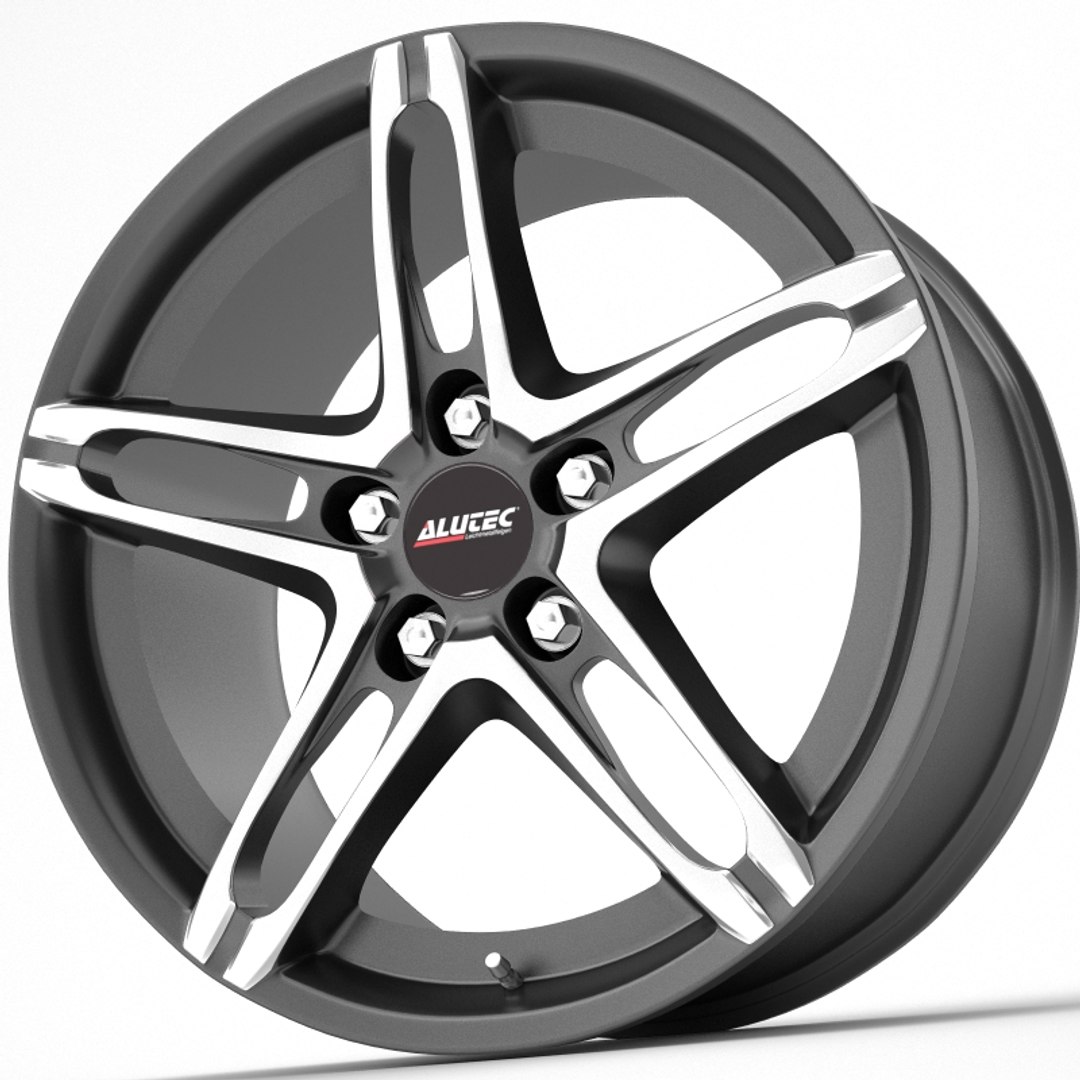 3ds Max Alutec Wheel Rims