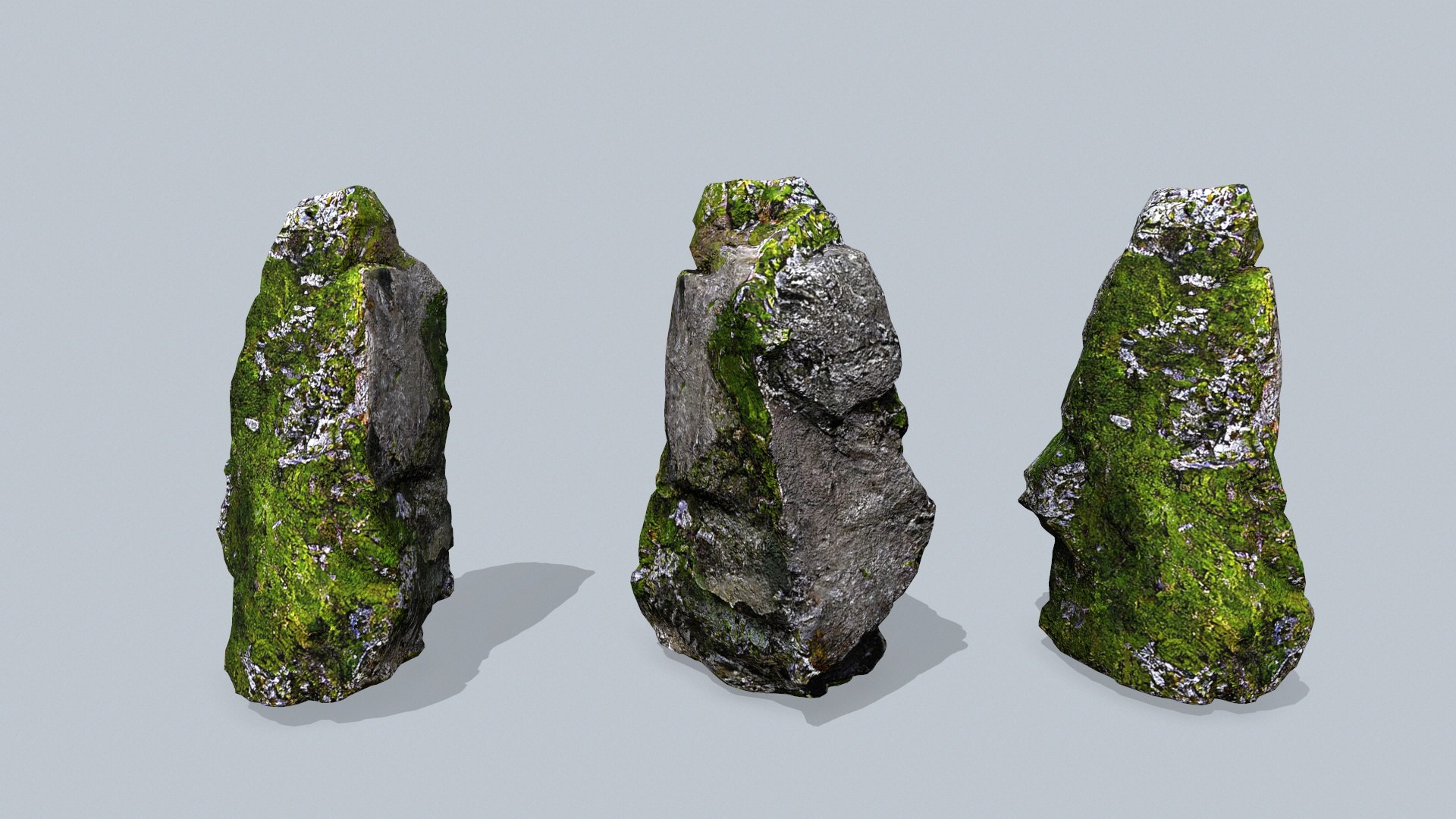 3D Forest Rocks Model - TurboSquid 2193164