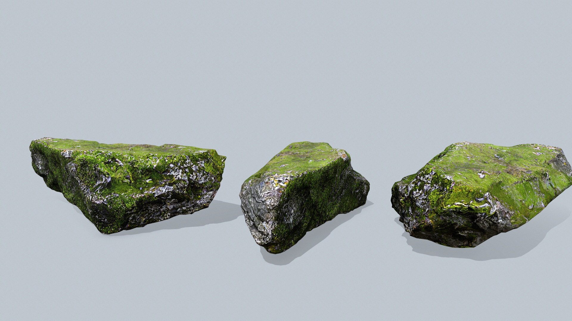 3D Forest Rocks Model - TurboSquid 2193164