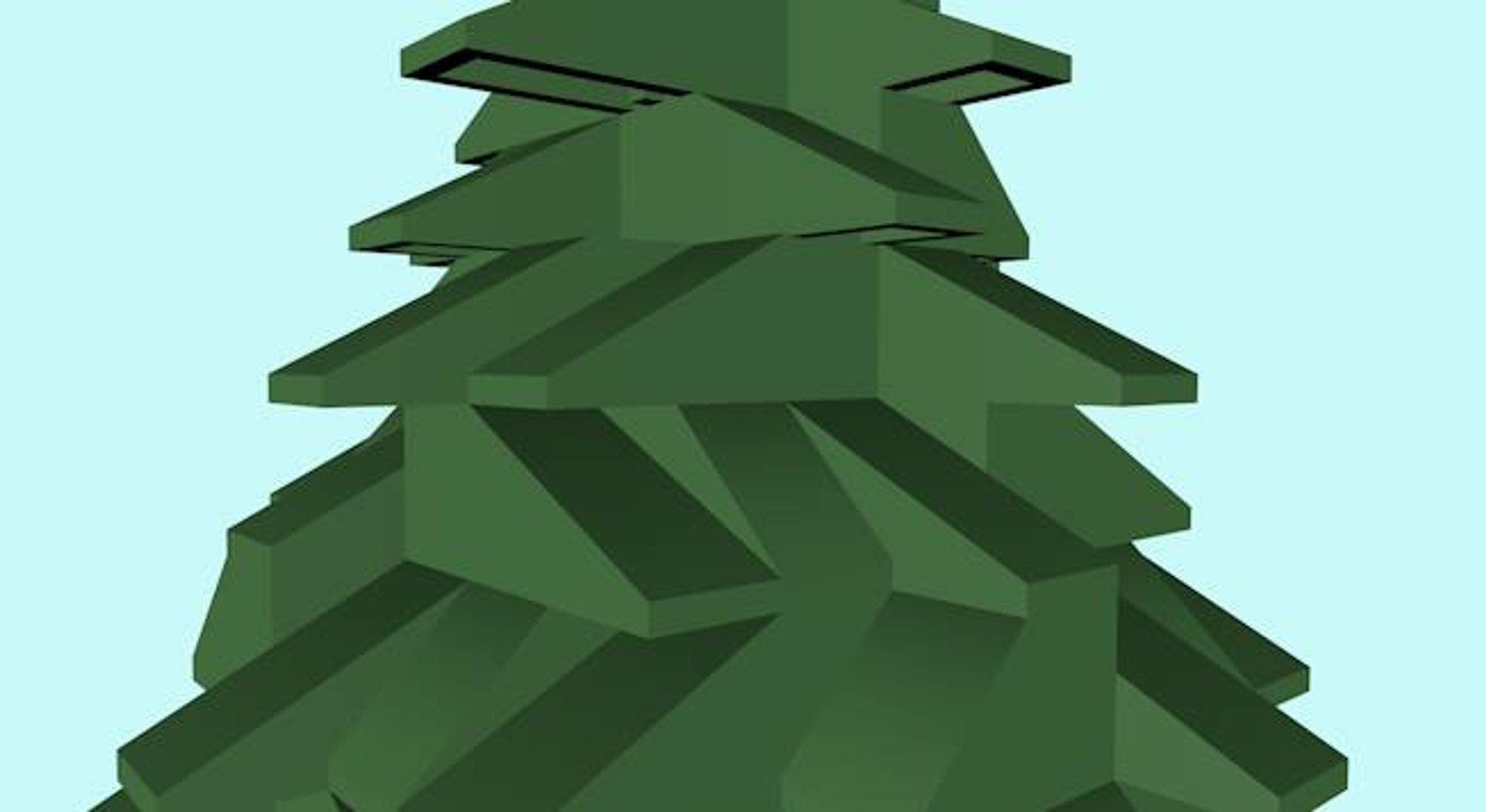 3d Model Lego Tree