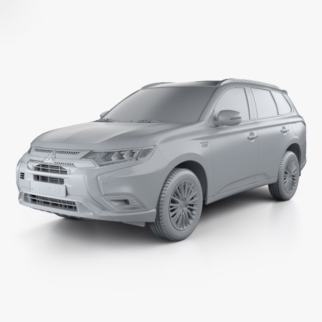3D Mitsubishi Outlander Phev - TurboSquid 1415914