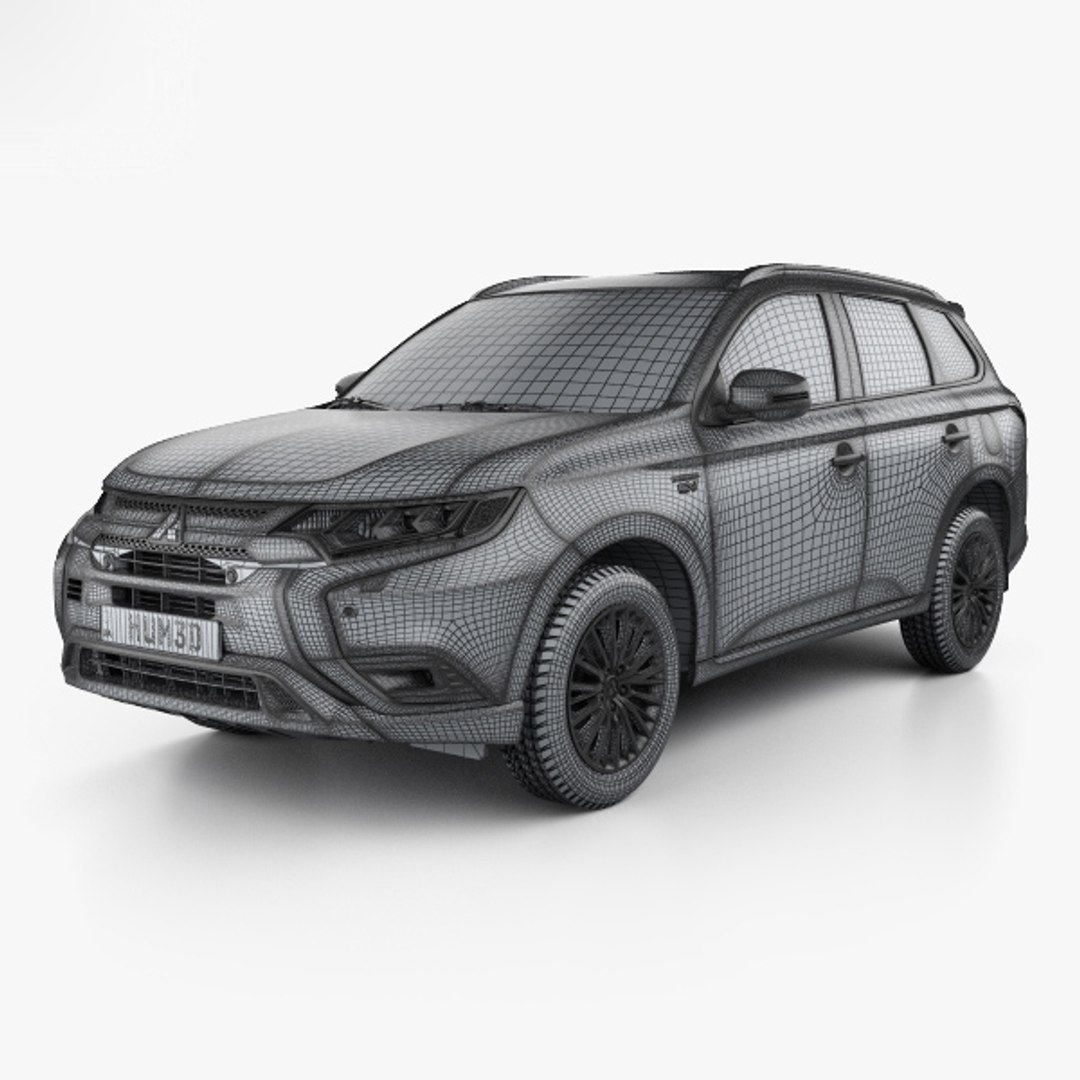 3D Mitsubishi Outlander Phev - TurboSquid 1415914