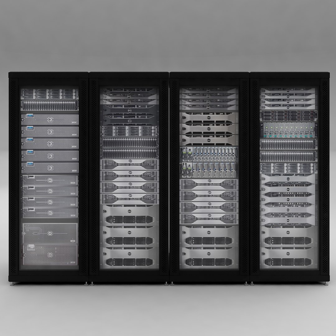 3d Server Racks - Dell