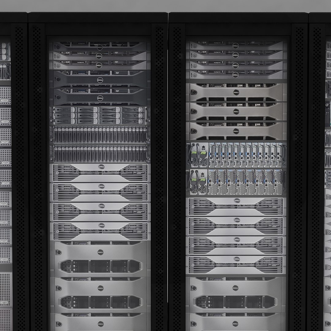 3d Server Racks - Dell