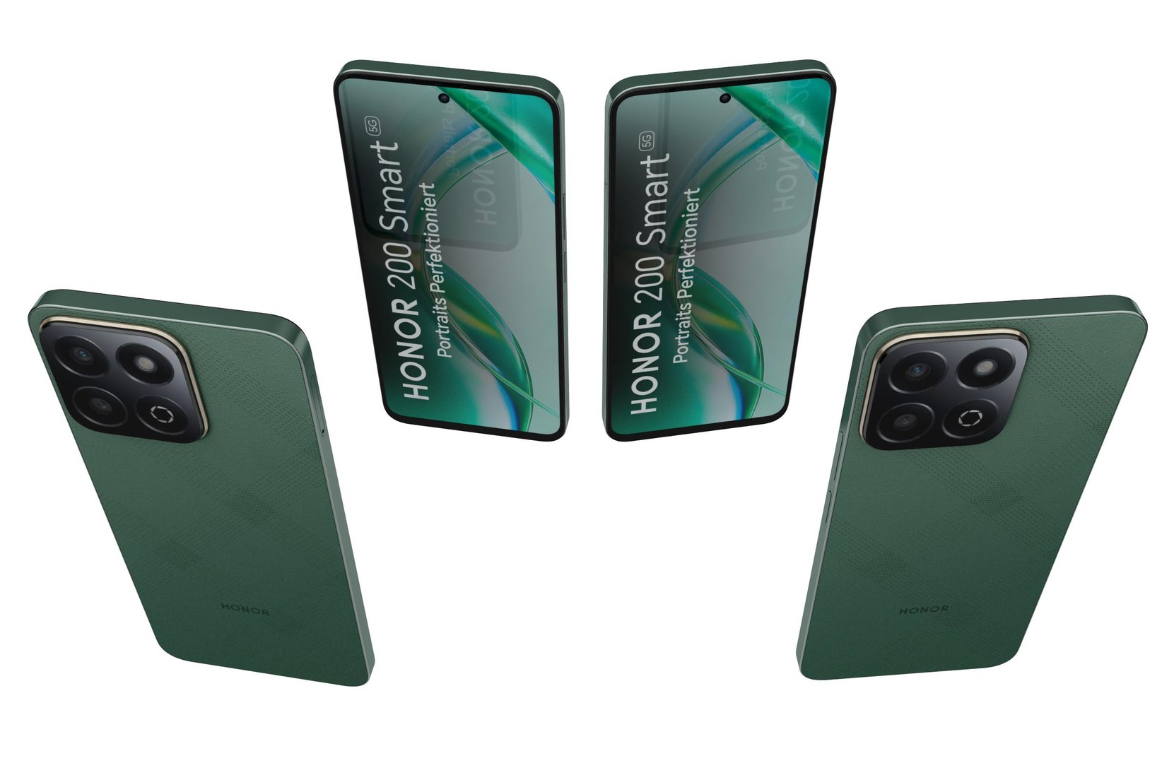 3D Honor 200 Smart Green Low Poly - TurboSquid 2480701