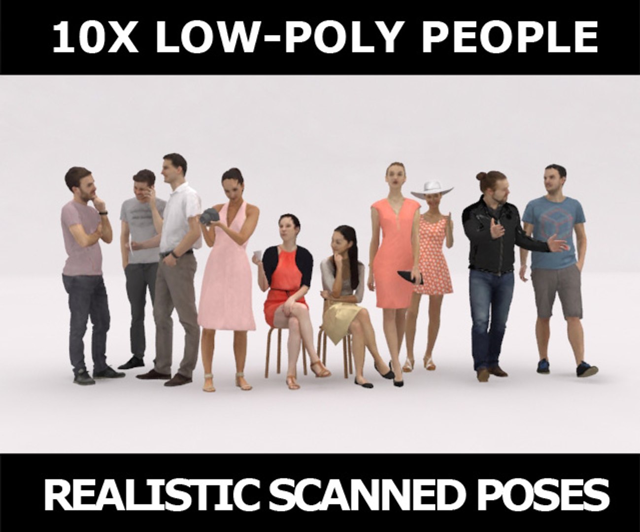 3D Model Scanned People Casual - TurboSquid 1463469