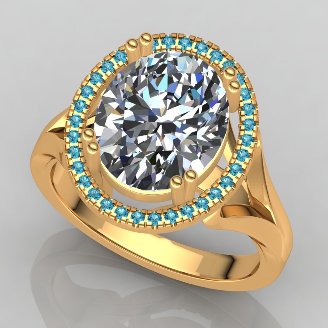 3D Designer Ring Model - TurboSquid 1152974