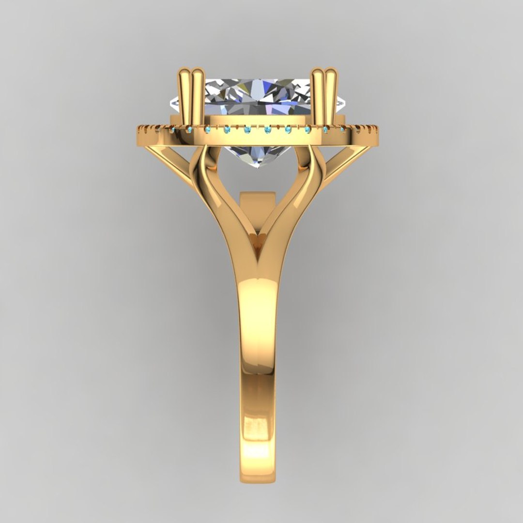 3D Designer Ring Model - TurboSquid 1152974