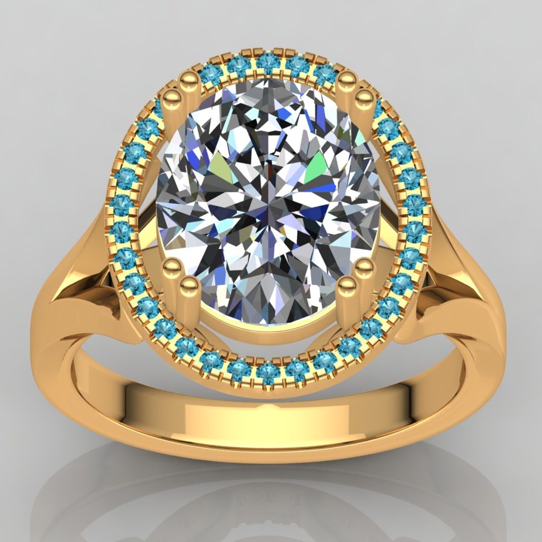 3D Designer Ring Model - TurboSquid 1152974