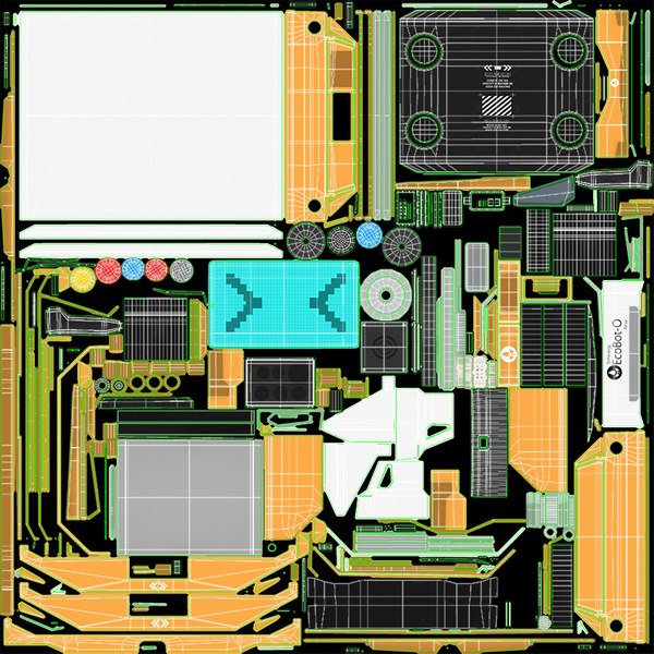 창고 자율 로봇 AGV AMR 3D 모델 - TurboSquid 2223162