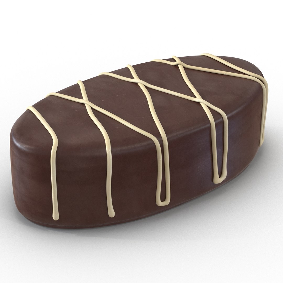 3d chocolate candy 3 model