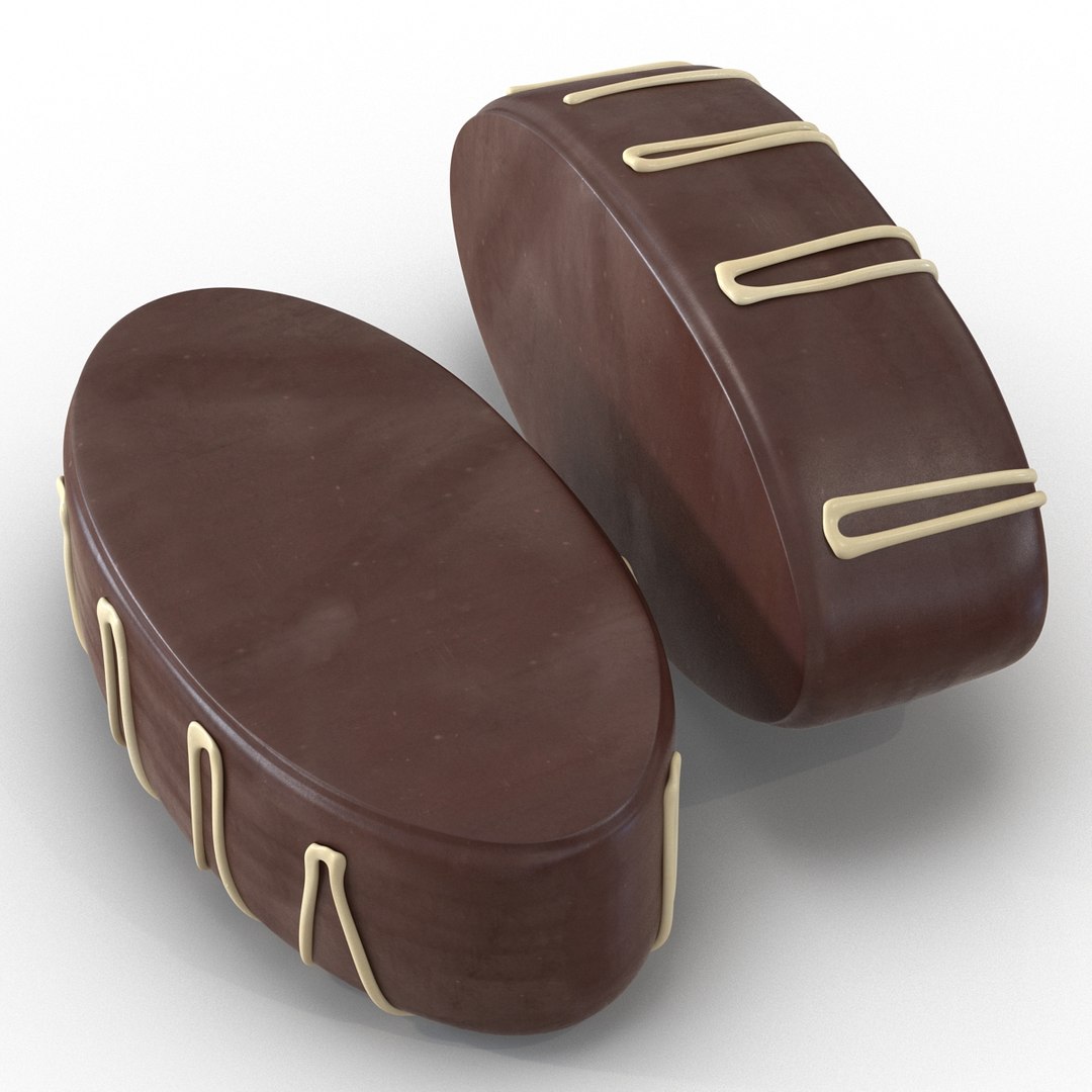 3d chocolate candy 3 model