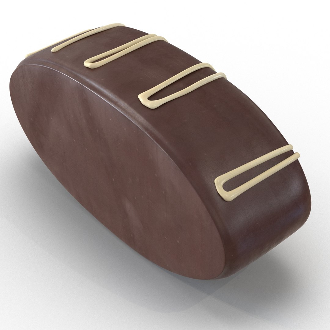 3d chocolate candy 3 model