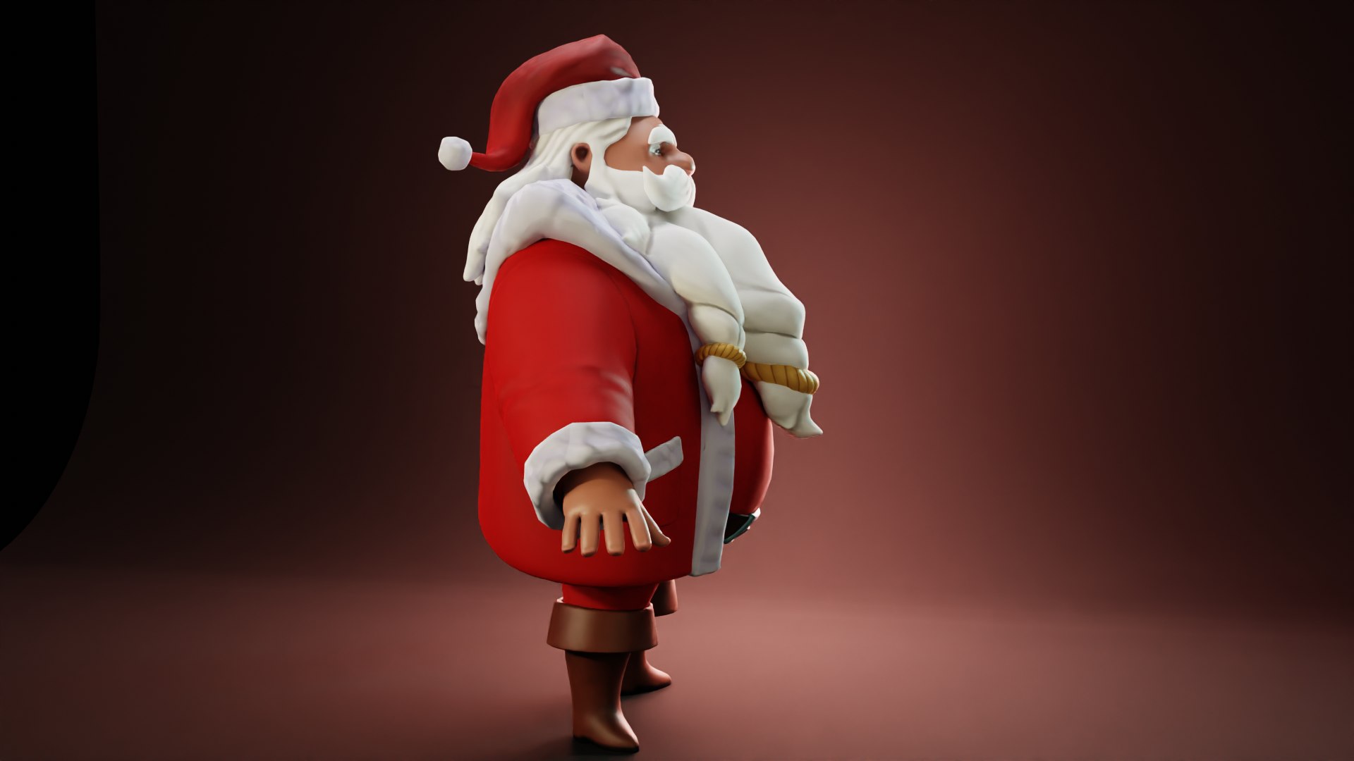 3D Santa Claus model - TurboSquid 2159562