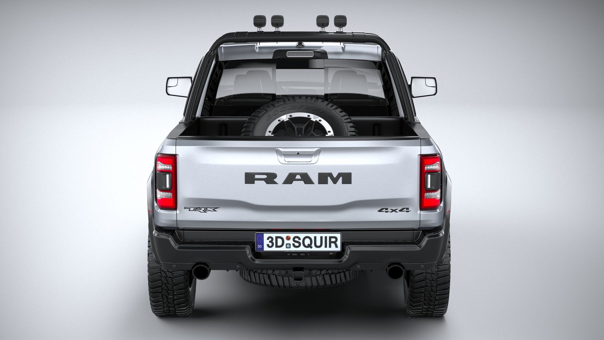 3D ram 1500 trx model - TurboSquid 1648794