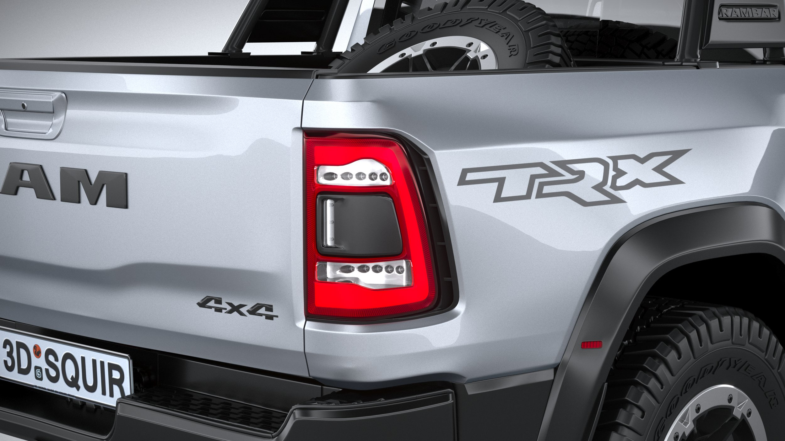 3D ram 1500 trx model - TurboSquid 1648794