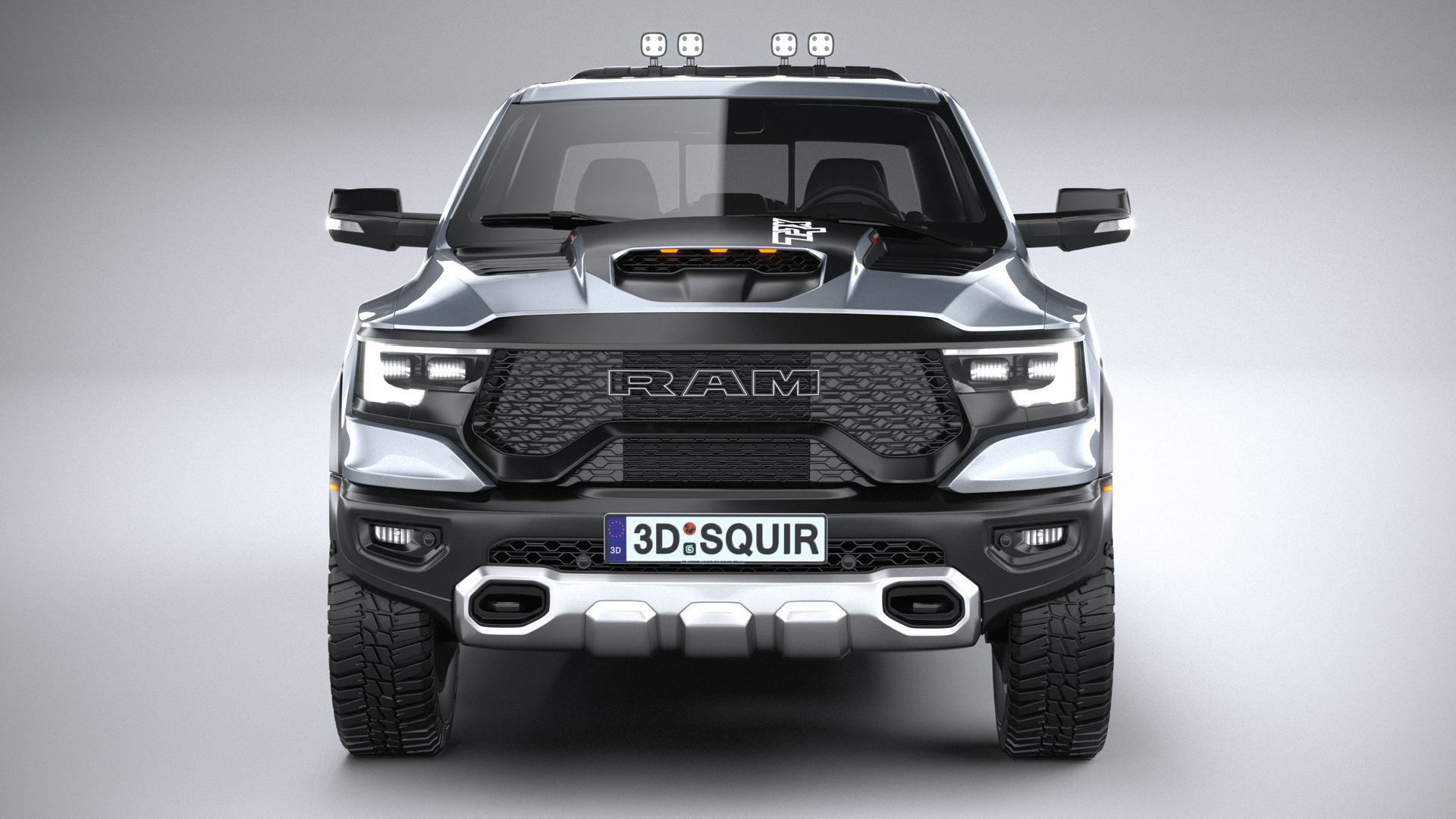 3D ram 1500 trx model - TurboSquid 1648794