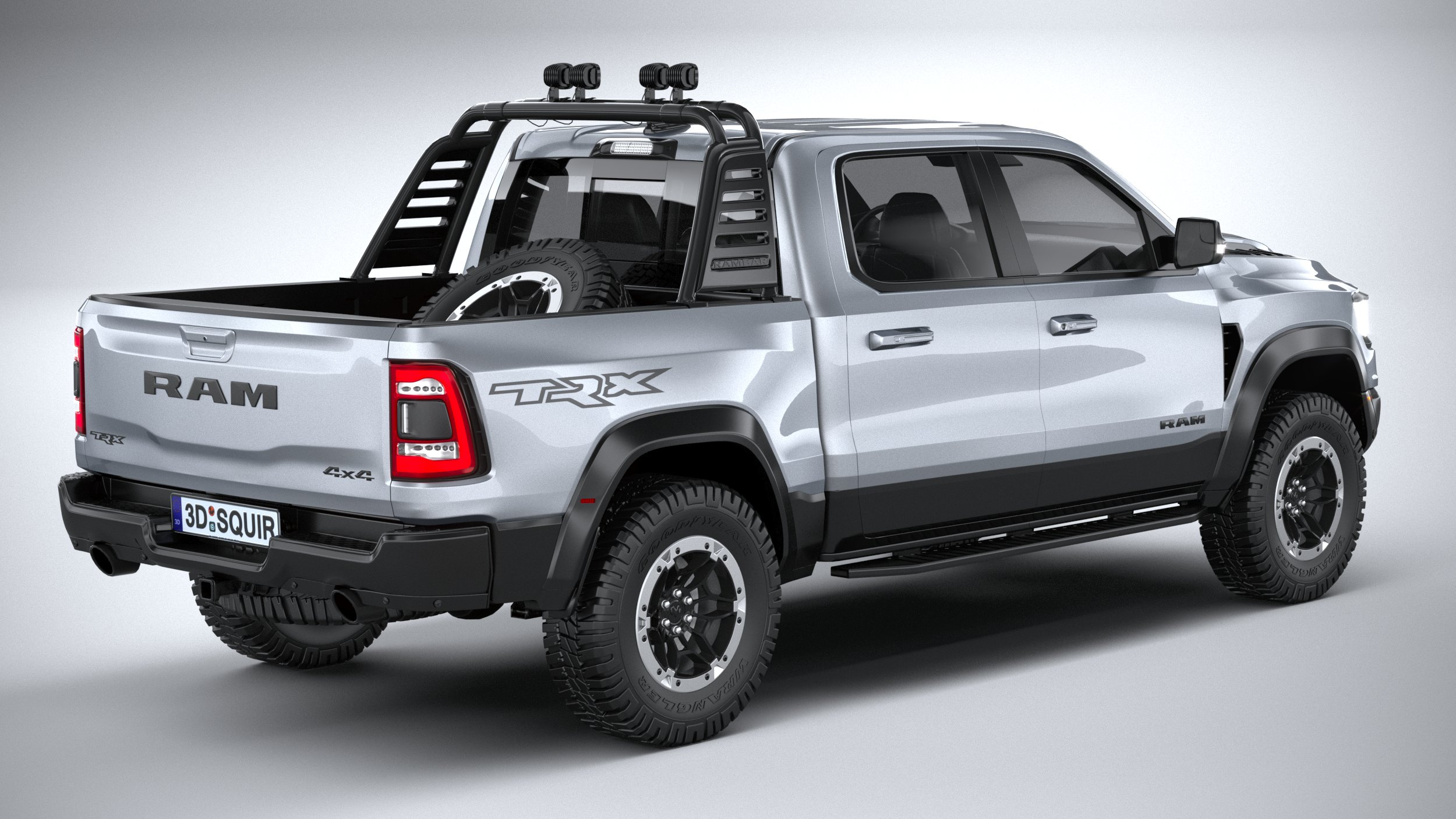 3D ram 1500 trx model - TurboSquid 1648794